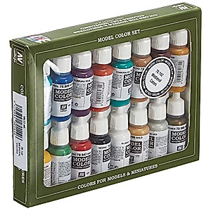 Vallejo Medieval Colors Paint Set, 17ml