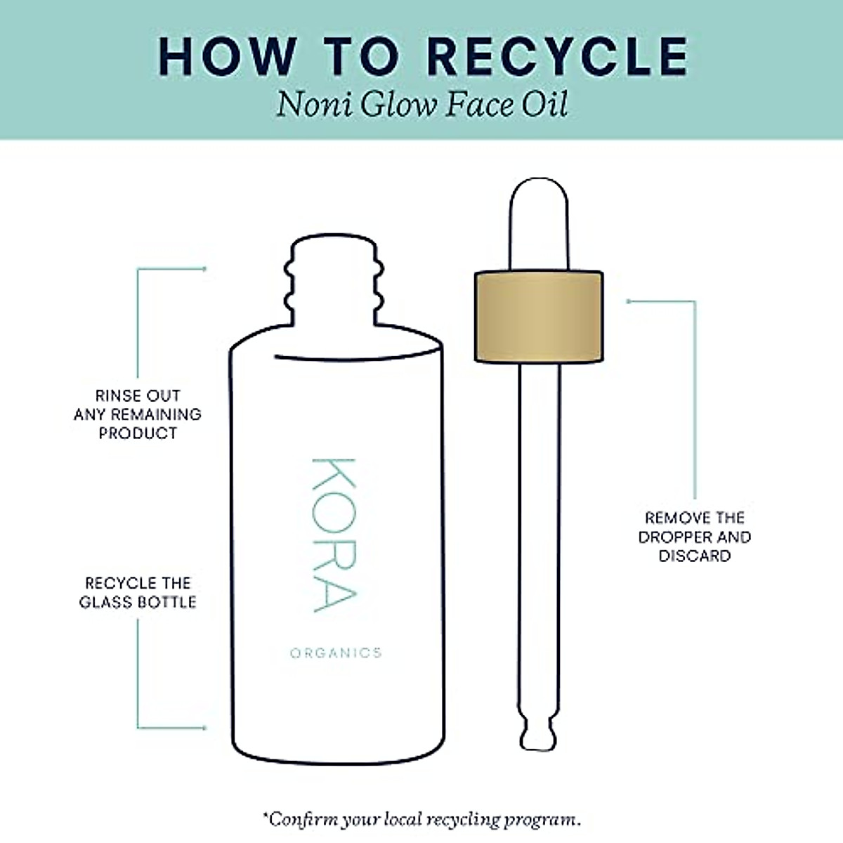 KORA Organics Noni Glow Plumping Face Oil | Nourish & Illuminate | Certified Organic | Cruelty Free | 0.34 fl oz