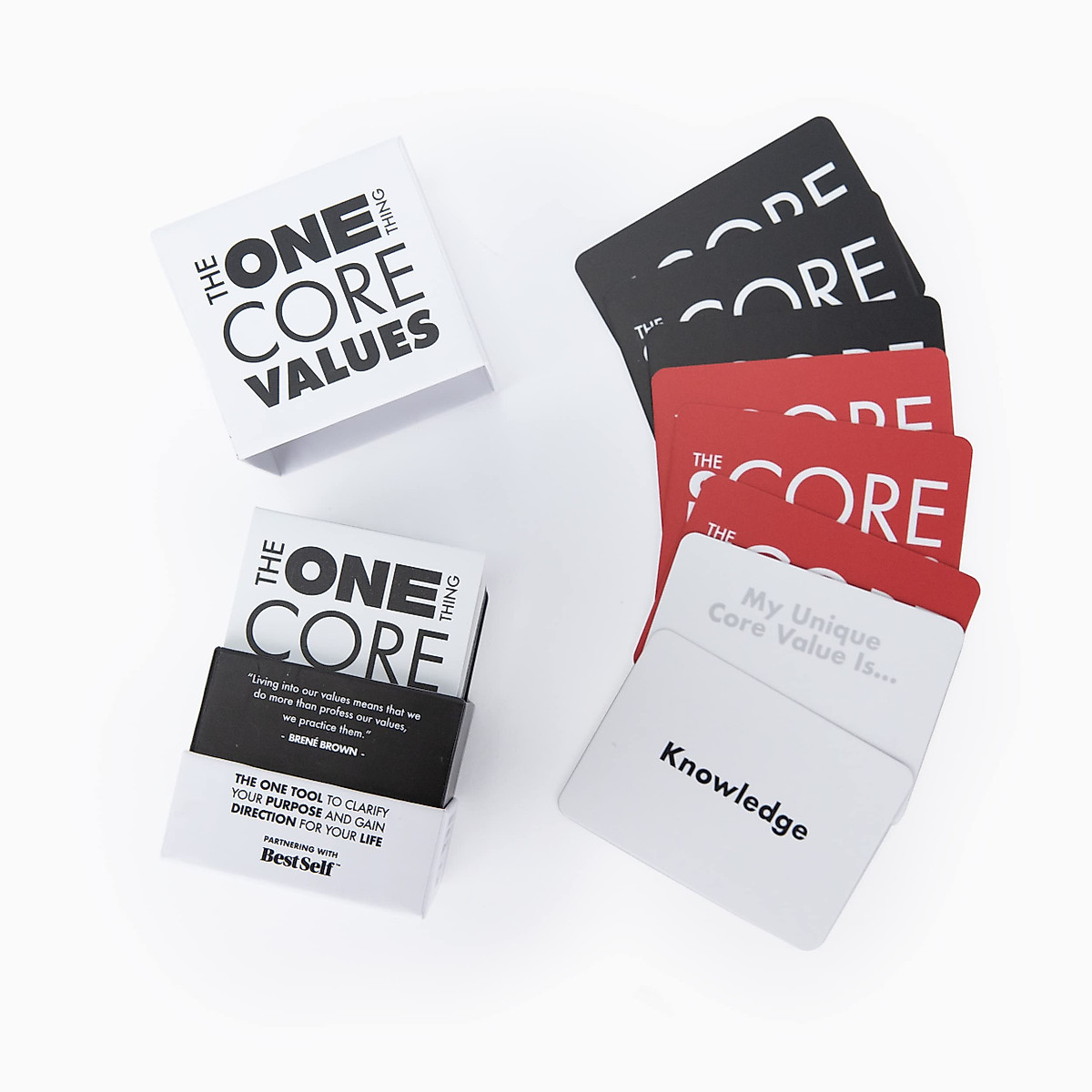 The ONE Thing A Powerful Self-Discovery and Personal Growth Tool Core Values Deck