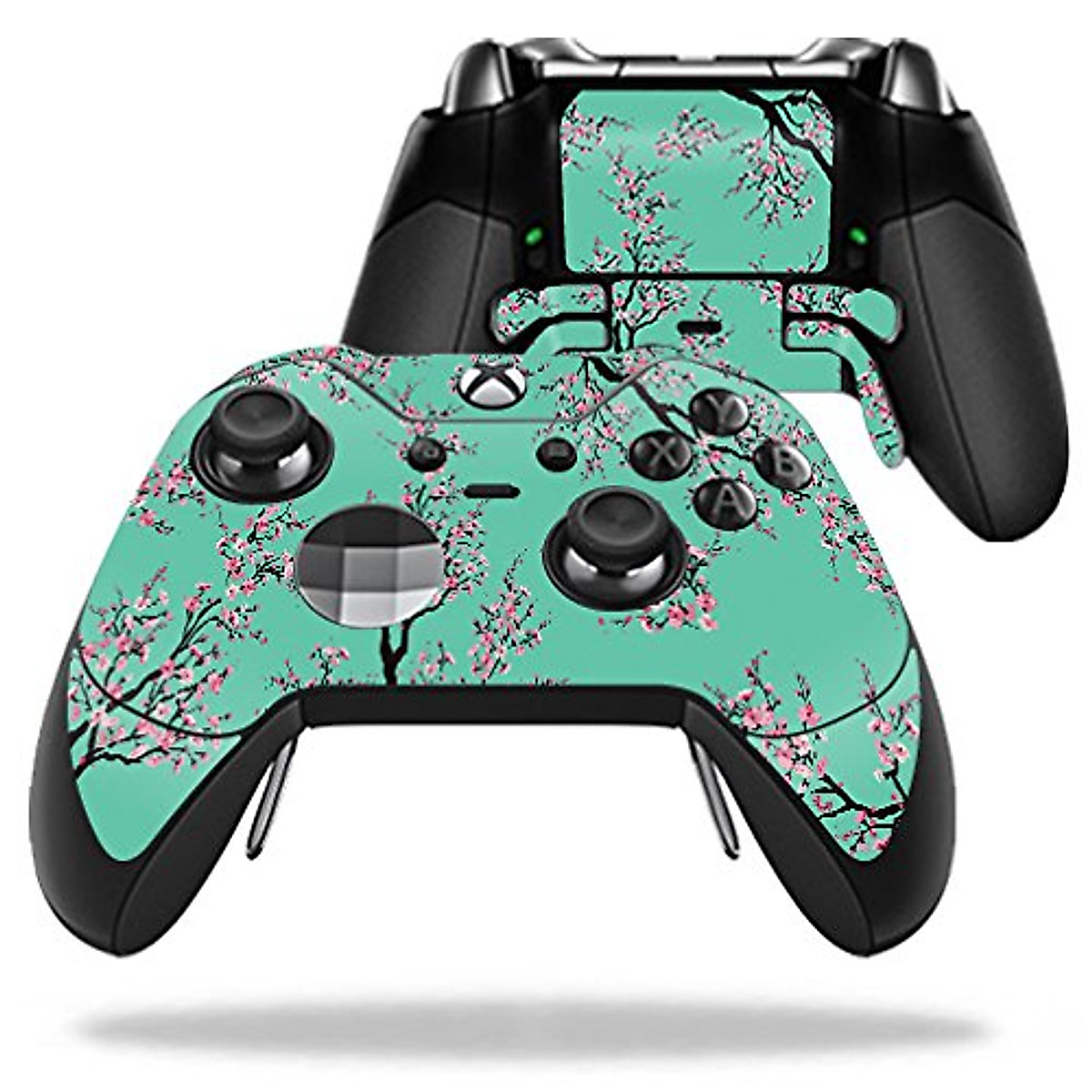 MightySkins Skin Compatible with Microsoft Xbox One Elite Controller - Cherry Blossom Tree | Protective, Durable, and Unique Vinyl wrap Cover | Easy to Apply, Remove | Made in The USA