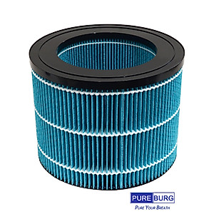 PUREBURG PEHUMEVA Replacement Humidifier Filter Compatible with Pure Enrichment MistAire Eva 4-Speed Evaporative Humidifier, 2-Pack