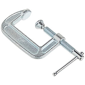 BESSEY CM20 Drop Forged, C-Clamp, Silver, 2 In.