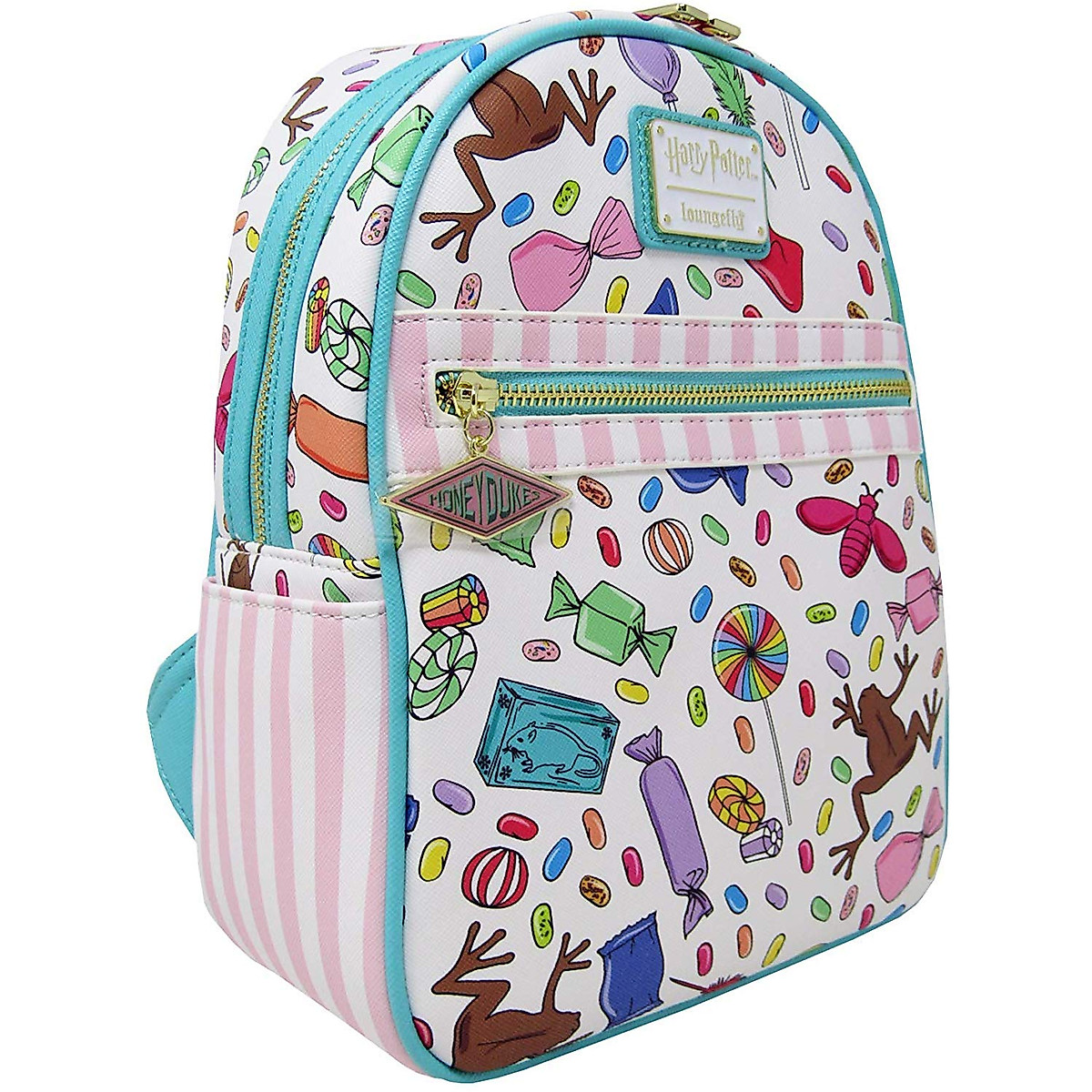 Loungefly x Harry Potter Honeydukes Candy Printed Mini Backpack (One Size, Multicolored)