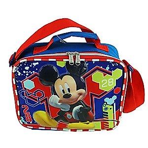 Mickey Mouse Insulated Lunch Bag with Adjustable Shoulder Straps - M28 - A17339