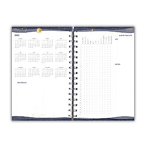 Goal Getter 2023 Weekly and Monthly Planner, 16-Month Lifestyle Planner: September 2022 - December 2023, 6" x 9" - Mystic Cosmos