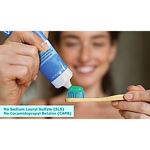 Verve Ultra SLS-Free Toothpaste with Fluoride, 4.5 oz. (Pack of 4)