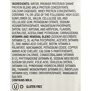 Premier Protein High Protein Shake, Strawberry Cream (11 Fl. Oz., 12 Pack), 132 Oz