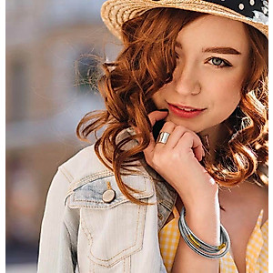 EMME EVERYDAY RAIN or SHINE INTERLOCKING BRACELETS THAI (DARKGOLD, MED)