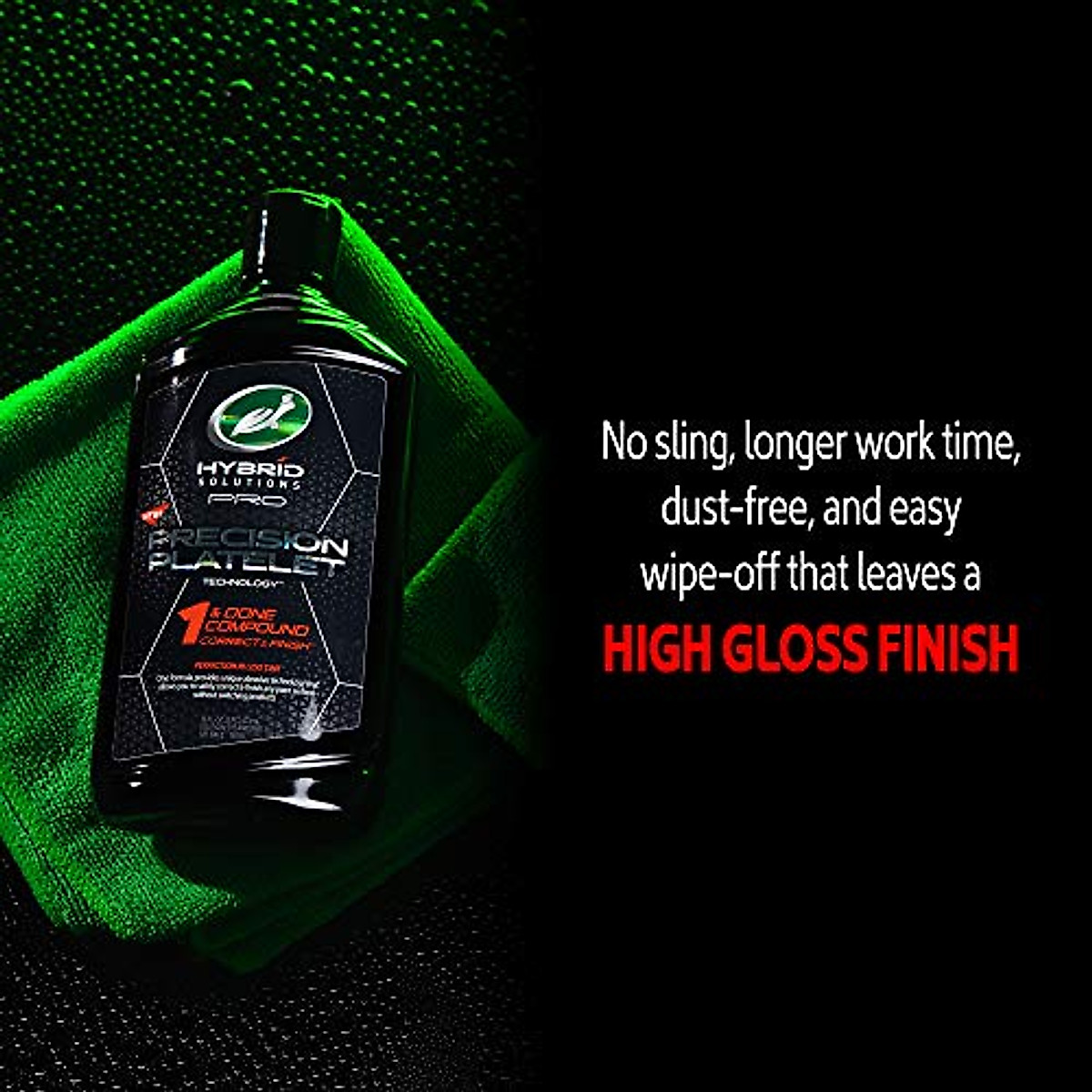 Turtle Wax 53478 Hybrid Solutions Pro 1 and Done Compound Correct and Finish, 16 oz.