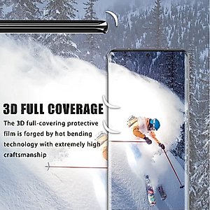 Galaxy S20 Plus Screen Protector [2+2 Pack] With Camera Lens Protector，9H hardness，Compatible Fingerprint，3D Full Coverage，for Samsung Galaxy S20 Plus/S20+ 5G 6.7 inch Tempered Glass Screen Protector