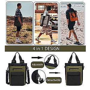 BASICPOWER Backpack Purse for Women Convertible Laptop Tote Work Bag Nurse Teacher Bag for Travel