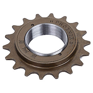 Alomejor Flywheel Sprockets Parts Spoke Chain Wheel Bike Rear Wheel Single Speed Freewheel for Mountain Road Bike