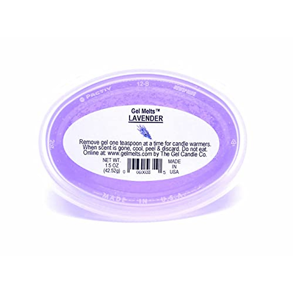 3 Pack Lavender Aroma Gel Melts for Warmers and Burners by The Gel Candle Company Peel, MELT and Enjoy