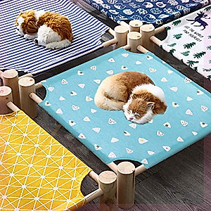 balacoo Elevated Dog Cat Bed Portable Raised Pet Cot for Dogs Puppy Cat Indoor Outdoor