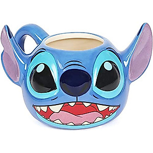 Disney Lilo and Stitch 3D Ceramic Mug 12 OZ
