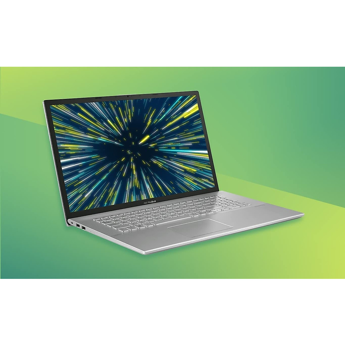 ASUS 2022 VivoBook 17 K712EA Thin and Light Laptop, 17.3” FHD Display, Intel Core i5-1135G7, 16GB DDR4 RAM, 512GB PCIe SSD, Backlit Keyboard, Wireless-AX, HDMI, Windows 10, Silver