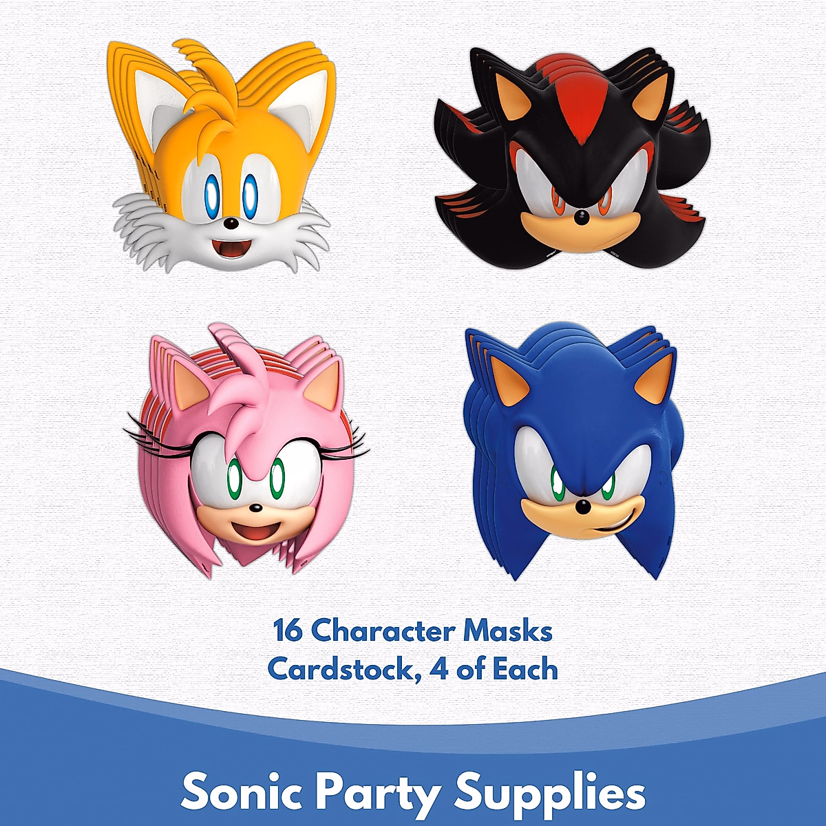Unique Sonic Birthday Party Decorations - Sonic Party Decorations - Sonic Plates and Napkins, Tablecloth, Banner, Balloons, Checklist - Sonic Party Supplies - Sonic Birthday for 16