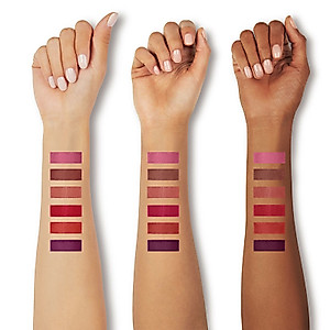 UCANBE 13pcs Lady's Night Lipstick Makeup Set, 6 Velvety Matte Liquid Lipsticks + 6 Matching Smooth Lipliner Pencil + 1 Moisturizing Lip Gloss Primer, Waterproof Long Lasting Lip Make Up Gift Kit