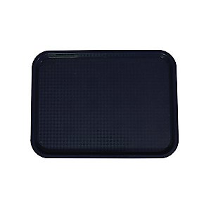 Update International FFT-1014BK Fast Food Tray Black, 10 x 14 in, Polypropylene (Recyclable Plastic)