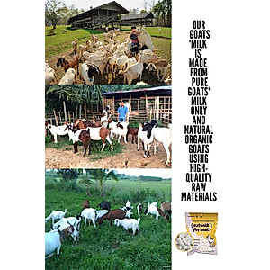 GOATMILK FUMULA 100% Sterilized Goat Milk Replacer 300 Tablets for Dog Puppy Cats Pet Milk Replacer Supplement High Protein Calcium Nourish Bones Teeth Strengthens Immunity Milk Replacement 500 g.