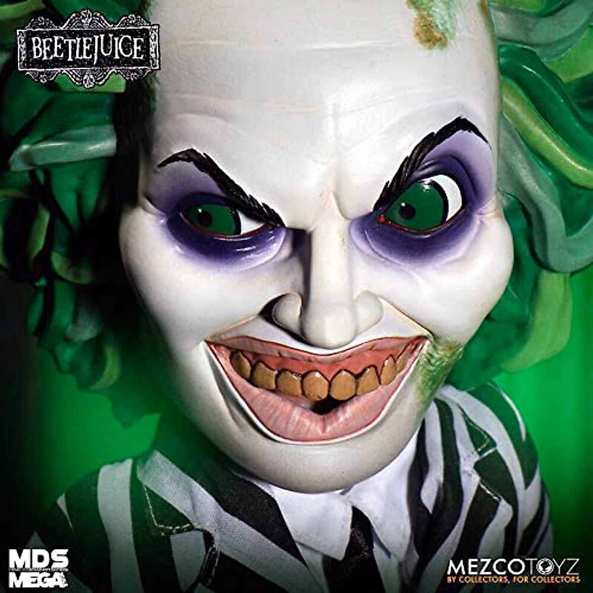 Mezcotoyz - Figurne Beetlejuice - Beetlejuice Talking 38cm - 0696198904031