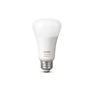 Philips 461004 Hue White Ambiance A19 60W Equivalent Dimmable LED Smart Bulb (Compatible with Amazon Alexa, Apple HomeKit, and Google Assistant)