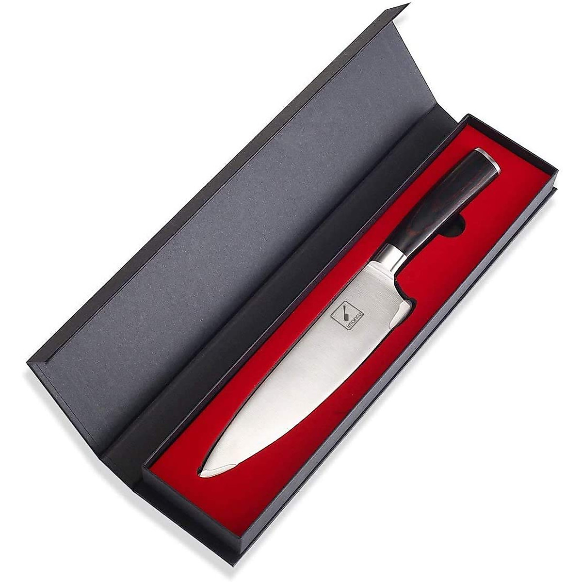 imarku Japanese Chef Knife - Pro Kitchen Knife 8 Inch Chef's Knives High Carbon Stainless Steel Sharp Paring Knife with Ergonomic Handle, Useful Kitchen Gadgets 2023