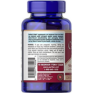 Puritan's Pride One A Day Cranberry Capsules, 120 Count (Pack of 2)