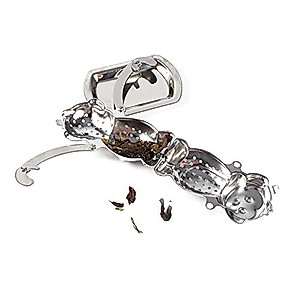 Cute Stainless Steel Loose Tea Leaf Infuser Ball Strainer Filter Diffuser Herbal Spice Monkey