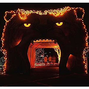 Marchpower Easter Twinkle Lights 328ft 1000 LED with 8 Modes and Memory, Diamond Shape Cristmas String Lights Plug in - Indoor Outdoor Waterproof Romance Wedding Home Garden Party Decor, Warm White