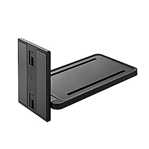 Yamazaki Industries 5533 Magnetic Bathroom Folding Shelf, Black, Approx. W 8.7 x D 15.2 x H 8.7 inches (22 x 38.7 x 22 cm), Tower, Easy Installation, Space Saving