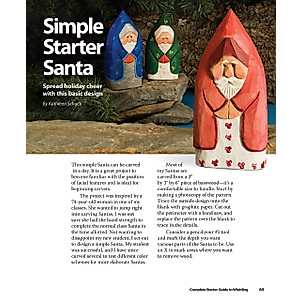 Complete Starter Guide to Whittling: 24 Easy Projects You Can Make in a Weekend (Fox Chapel Publishing) Beginner-Friendly Step-by-Step Instructions, Tips, and Ready-to-Carve Patterns for Toys & Gifts