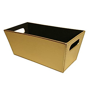 Wald Imports Gold Faux Leather Tote