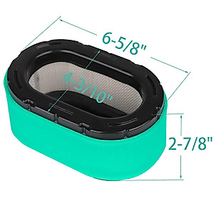 DUCTAIL 2 Packs 16-083-04 1608304S Air Filter Compatible with Kohler 7000 Series 19-26hp Engine Lawn Mower Air Filters, Replace 16-083-04-s 1688304