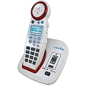 Clarity XLC3.4+ DECT 6.0 Extra Loud Big Button Speakerphone with Talking Caller ID (Renewed)