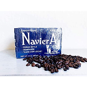 Naviera Cuban Style Dark Roasted Coffee (1 Pack (14 Oz))