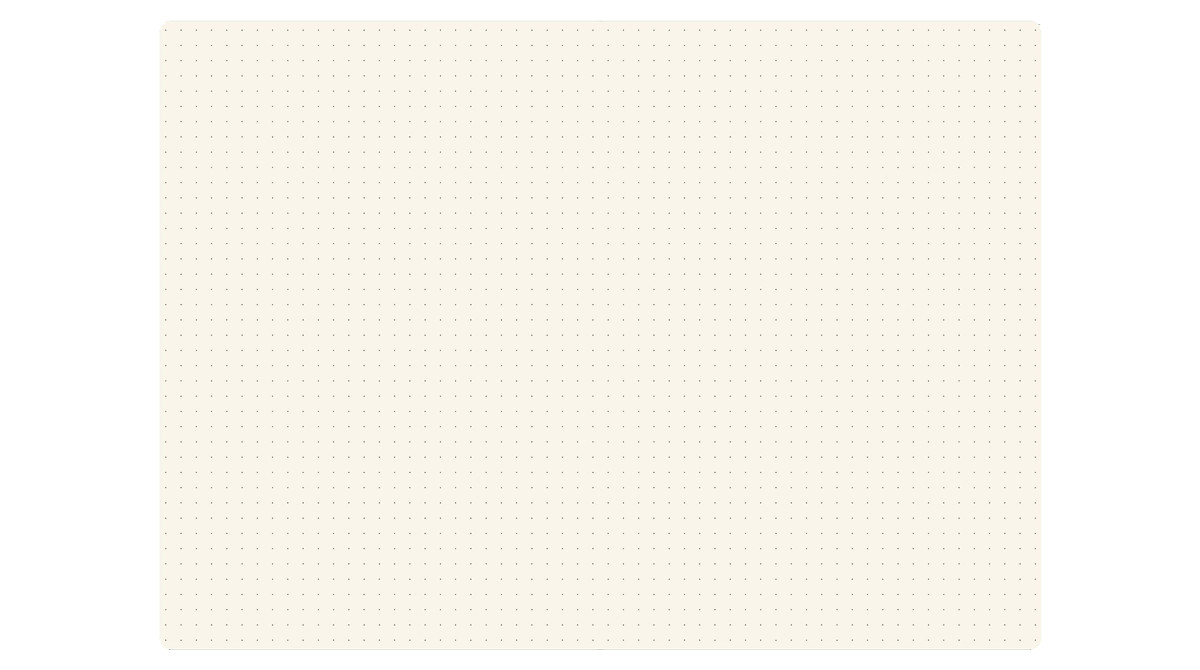 Essentials Dot Matrix Notebook - A5, 192 Pages