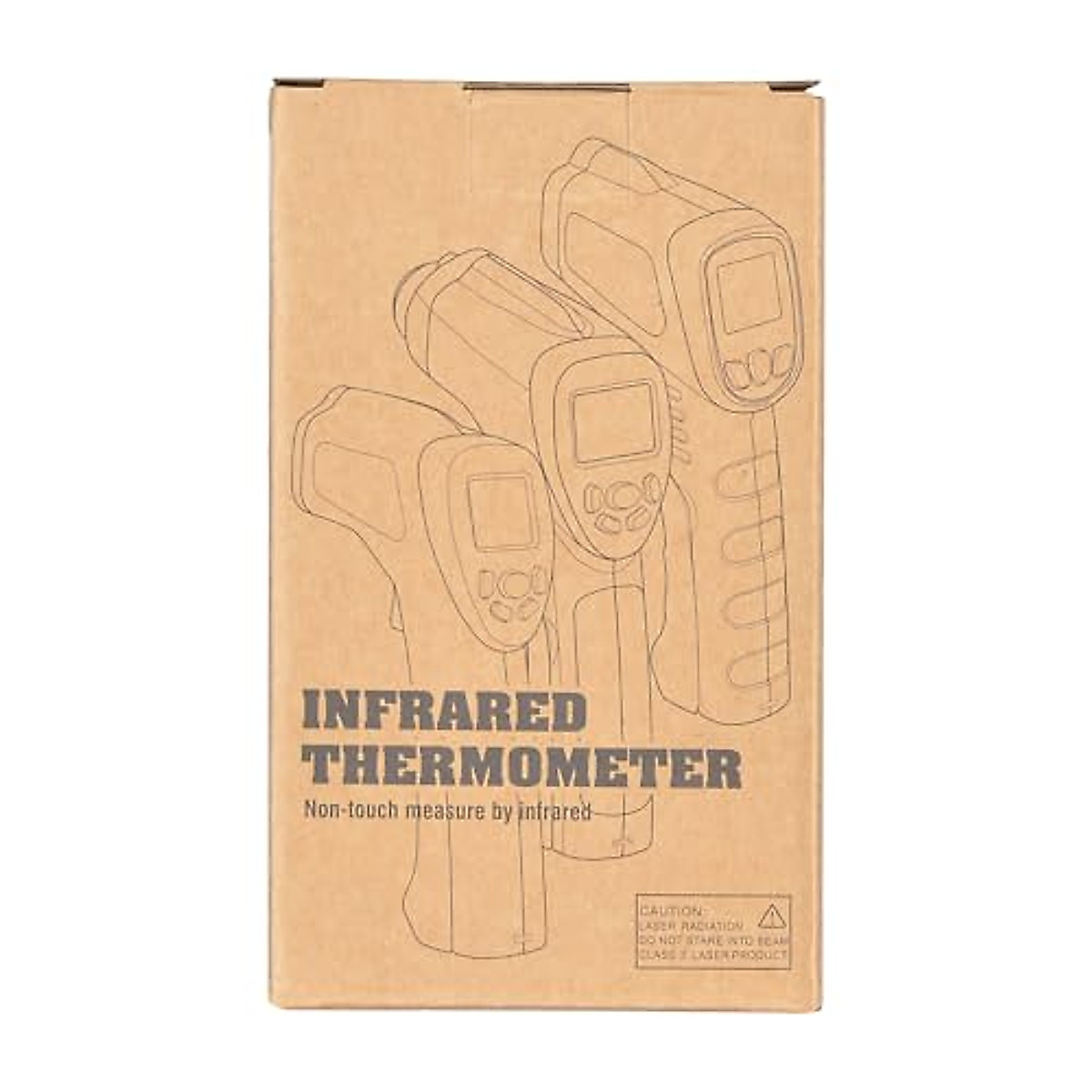 Infrared Thermometer Digital Laser Thermometer RQ-981C, Non-Contact Digital Infrared Thermometer from -50℃ to 550℃(-58 to1022℉) Come with LCD Back-Light, Data Hold for Industrial (Not for Human)