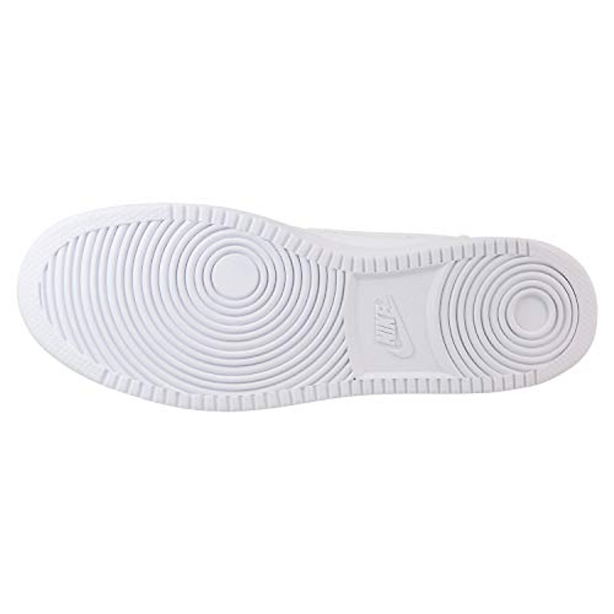 Nike Men's Ebernon Low Basketball Shoe, White/White, 9.5 Regular US