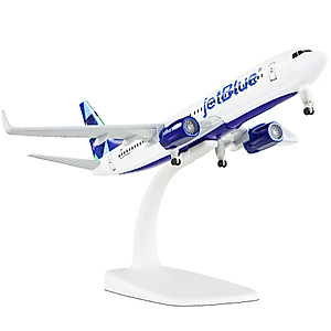 Busyflies 1:300 Scale Jetblue 737 Airplane Models Alloy Diecast Airplane Model