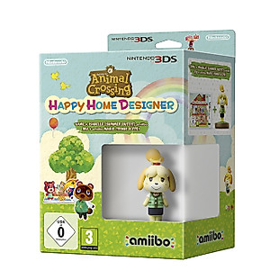 Nintendo Animal Crossing: Happy Home Designer + amiibo Isabelle - video games (Nintendo 3DS, Simulation, Nintendo, 02/10/2015, K-A (Kids to Adults), Basic)