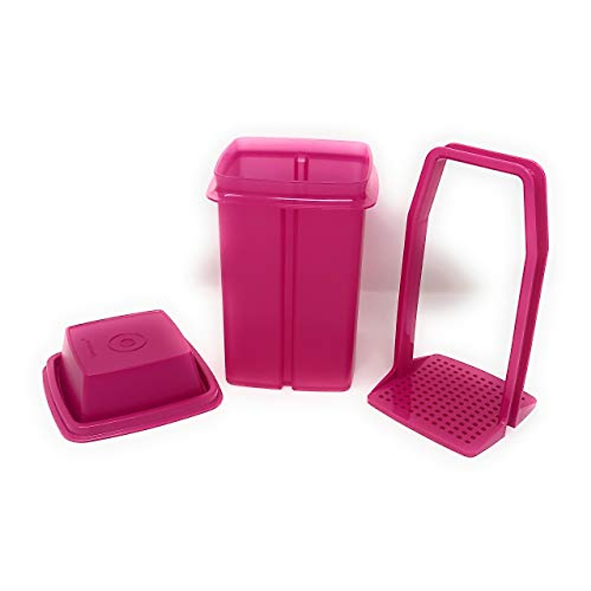 Tupperware 5 Cup Pick A Deli Pickle Keeper Container, Fuchsia Pink, 7.5-Inch (Original Version)