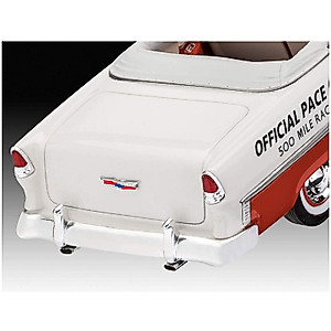 Revell GmbH Revell 07686 7686 1:24 '55 Chevy Indy Pace Car Plastic Model Kit, Multicolour, 1/25