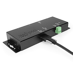 USB-C 4-Port Hub w/Power Delivery & 15KV ESD Surge Protection USB 3.2 Gen1