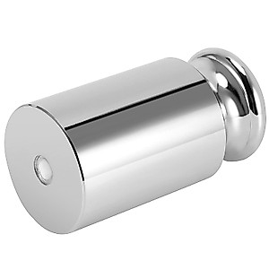 MUKLEI 5 KG Calibration Weight, 5000g Precision Class M1 Steel Scale Calibration Weight with Chrome Finish, Precision Steel, Calibration Weight for Digital Scale, Silver