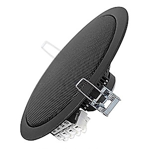 JBL Commercial 70v Amp+(8) Black 5" Ceiling Speakers for Restaurant/Bar/Cafe