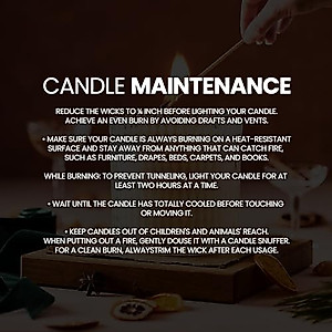 Rewined - Premium Champagne Scented Candles (6oz) - Velvety Smooth, Smoky Scented with Notes of Peony, Bergamot, Peach Blossom & Brioche - Non Toxic Candles