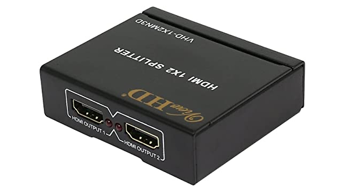 ViewHD 2 Port HDMI Splitter | 1080P & 3D Support for Home & Office