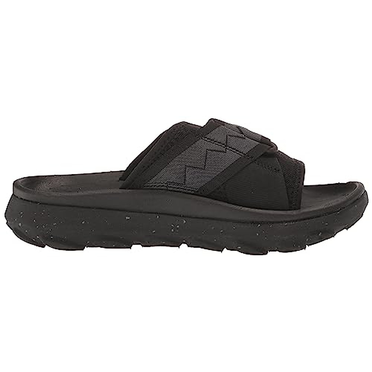 Merrell Women's Hut Ultra Slide Sandal, Black/Black, 7