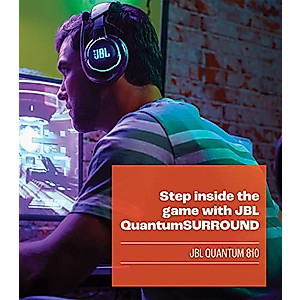 JBL Quantum 810 - Wireless Over-Ear Performance Gaming Headset with Noise Cancelling